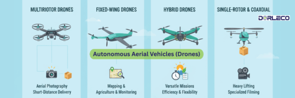 Autonomous Aerial Vehicles (Drones) | Dorleco