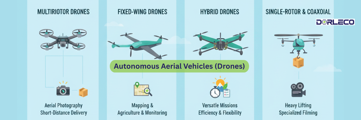Autonomous Aerial Vehicles (Drones) | Dorleco